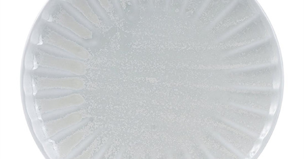 Moda Porcelain Willow Scalloped Round Plate 260mm (4 Pack)