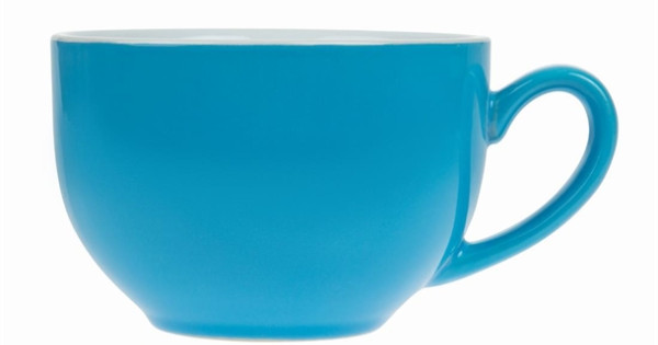 Olympia Cafe Cappuccino Cup Blue - 340ml (12 Pack)